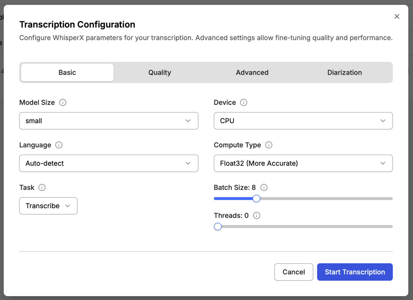 Scriberr — Transcribe audio. Summarize. Annotate.